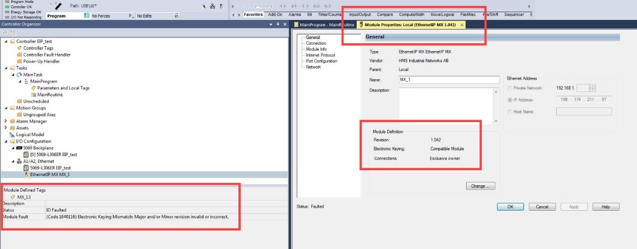 MX200 EthernetIP - Loading EDS Files - The Fredericks Company