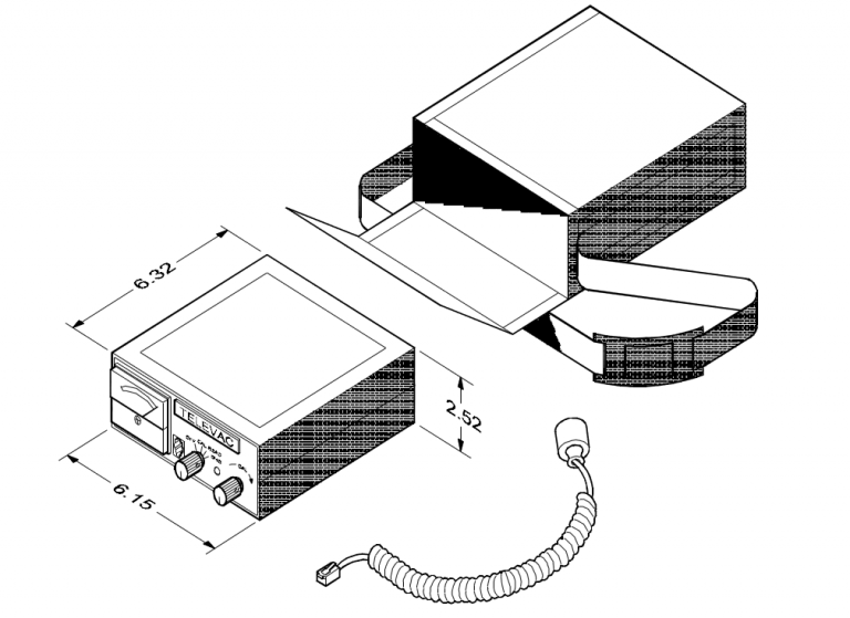 Televac® B2A Portable Vacuum Controller - Vacuum Control Unit